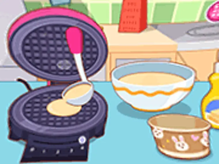 Diary Maggie: Ice Cream Waffle - Play Now on Y8.com