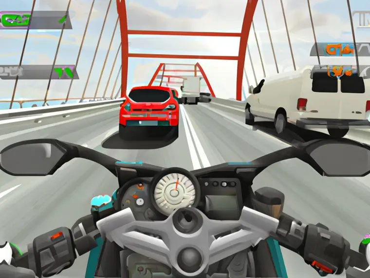 Turbo Moto Racer - Play Now on Y8.com