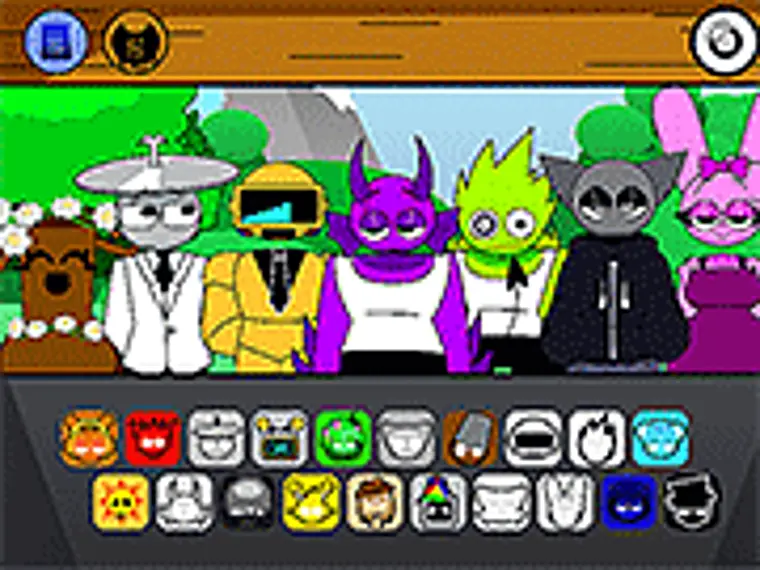 Sprunki Retake (New Human Version) with Bonus - Play Now on Y8.com
