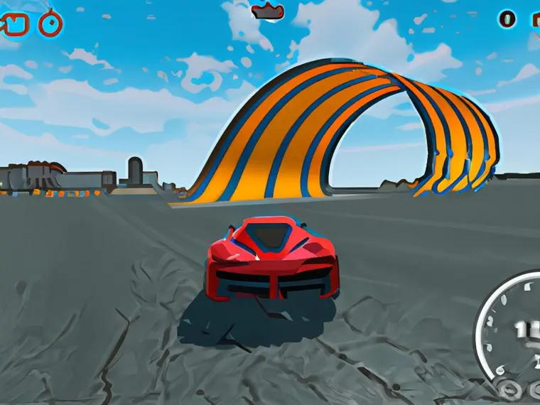 Stunt Cars Pro - Play Now on Y8.com