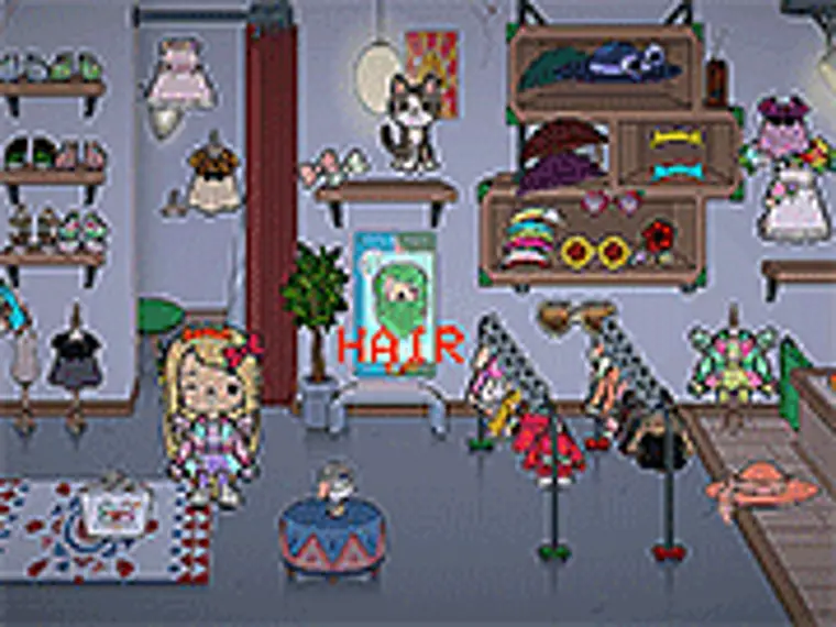 Toca Boca Fan: Dress Up Toca Boca - Play Now on Y8.com