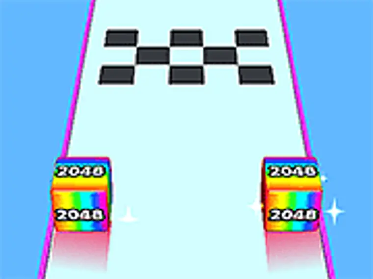 Jelly Run 2048 - Play Now on Y8.com
