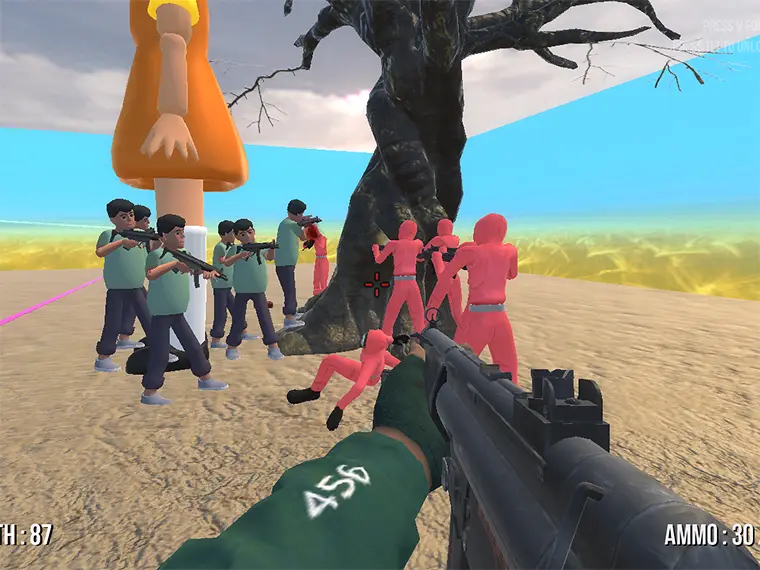 Squid Game Escape - Play Now on Y8.com