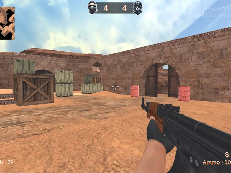 CS Dust - Play Now on Y8.com