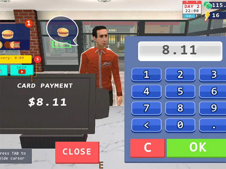 Burger Restaurant Simulator 3D - Play Now on Y8.com