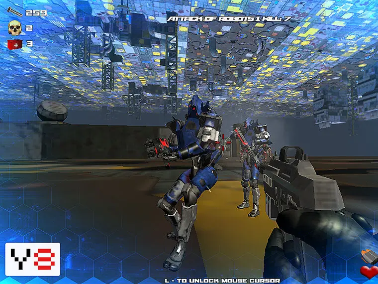 Rebellious Robots - Play Now on Y8.com