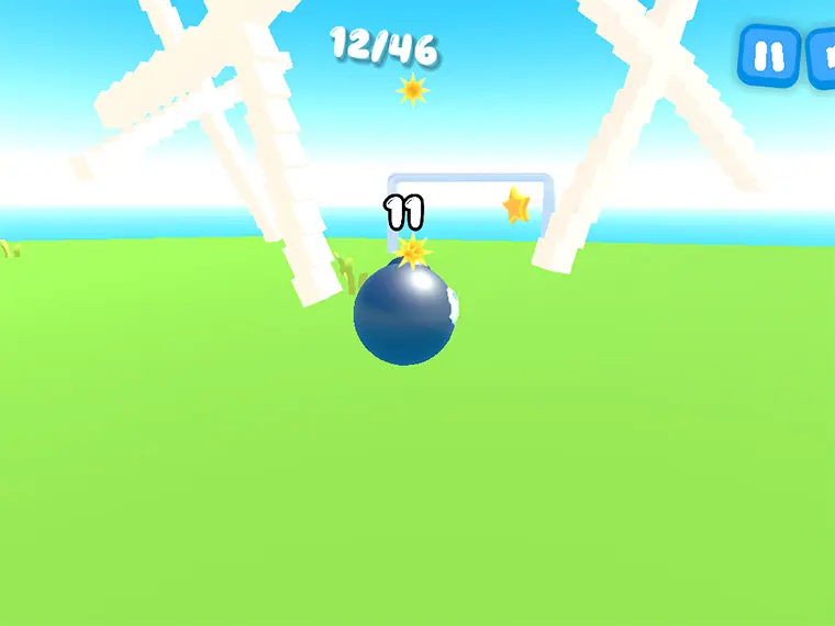 Foot Bomb Ball - Speel nu op Y8.com