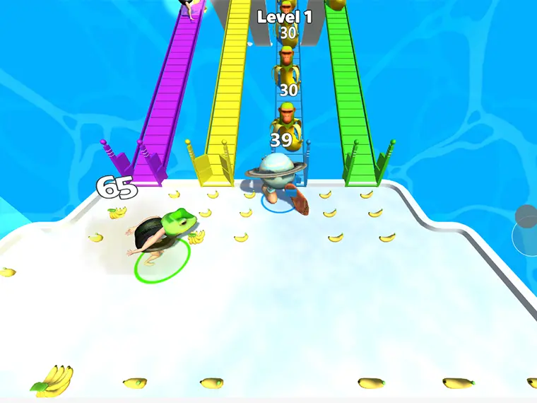 Brainrot Bridge Race 3D - Spill Nå på Y8.com