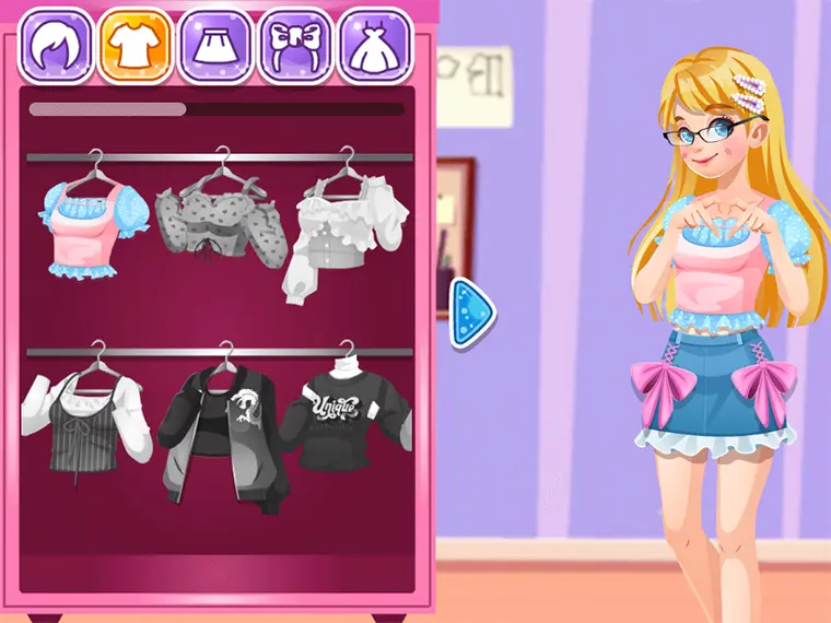 Blonde Sofia: Style Fusion - العب الآن على Y8.com