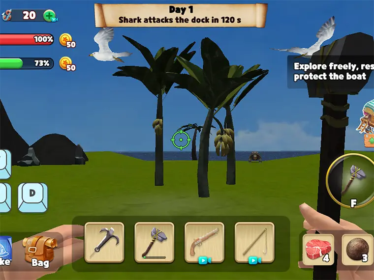 Survival on Raft: Multiplayer - Jogue Agora em Y8.com