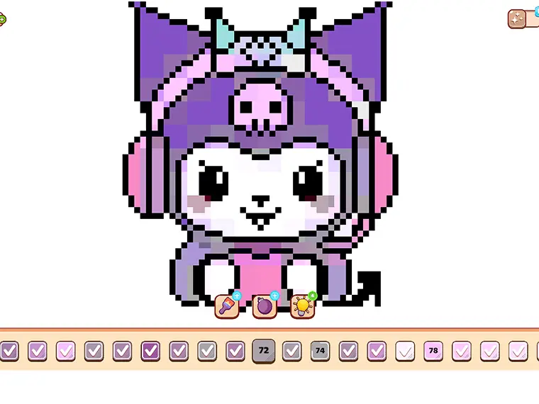 Pixel Number: DIY Coloring - Commencez à jouer sur Y8.com