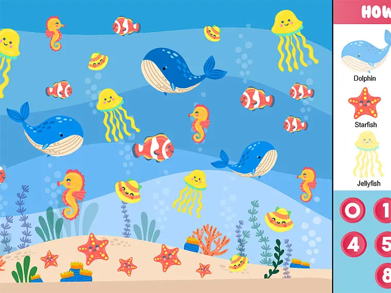 Counting Game for Kids - Gioca ora su Y8.com