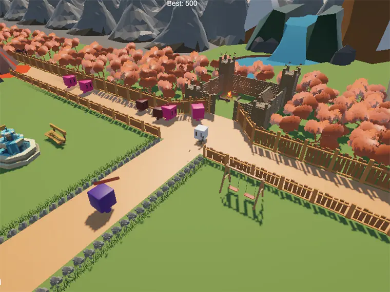 Cube Defender - Juega Ahora en Y8.com