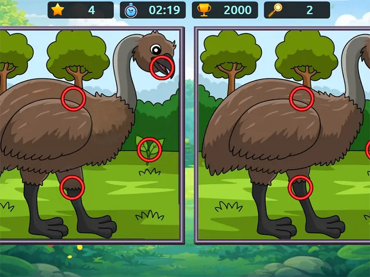 Play Spot Differences Bird Adventure - Free Puzzle Game Online | Free ...