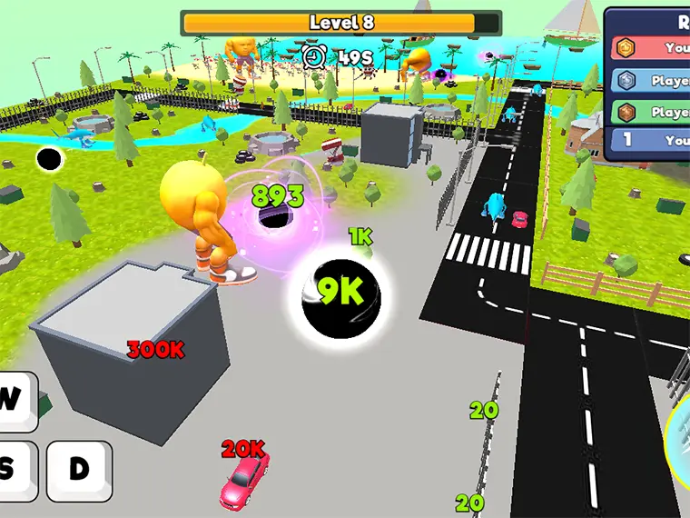 Brainrot World: Hole io - Jogue Agora em Y8.com