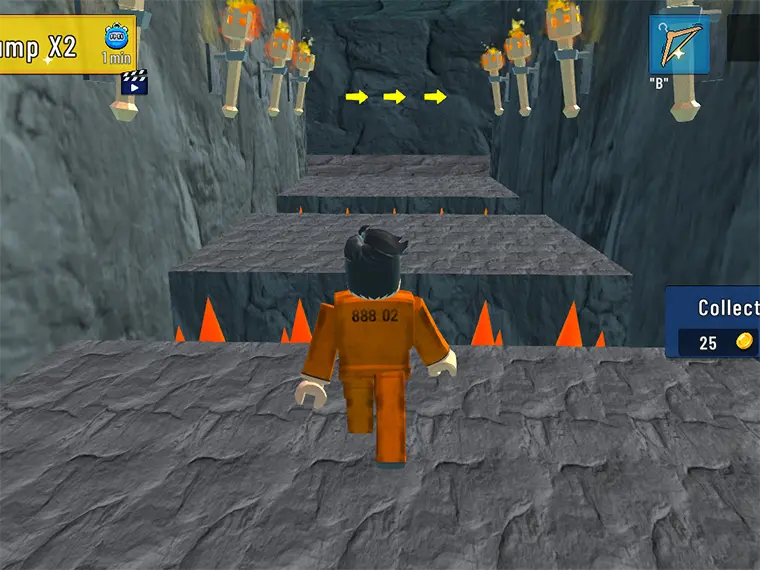 Obby Prison Barry Escape - Play Now on Y8.com