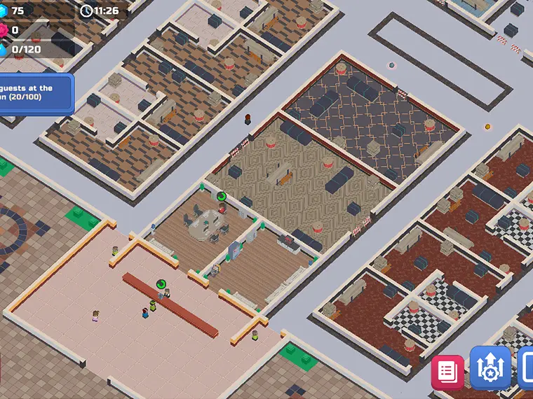 Idle Hotel Empire Tycoon - العب الآن على Y8.com