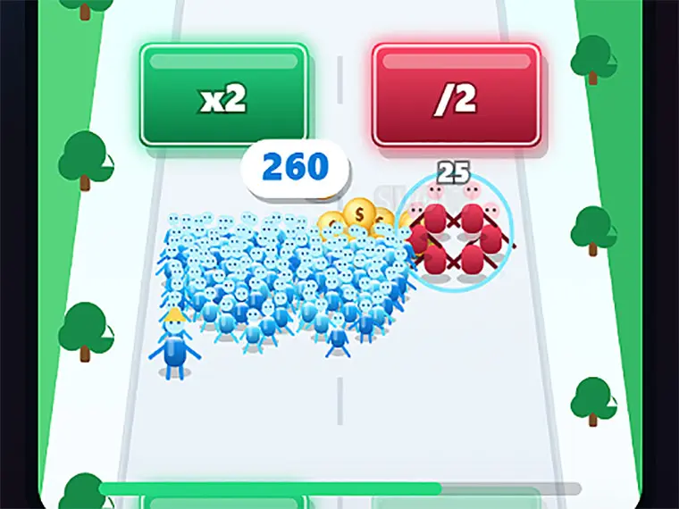 Number Rush - เล่นได้ตอนนี้ที่ Y8.com
