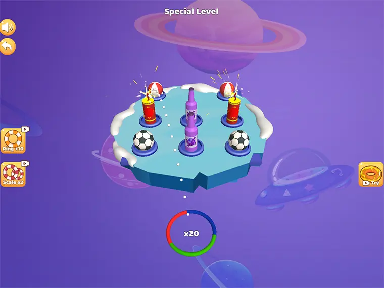 Toss The Ring - Play Now on Y8.com