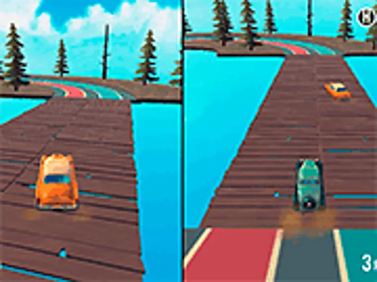 2 Player Crazy Racer - Play Now on Y8.com