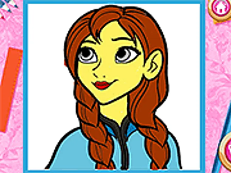 The Princess Sisters Coloring - Commencez à jouer sur Y8.com