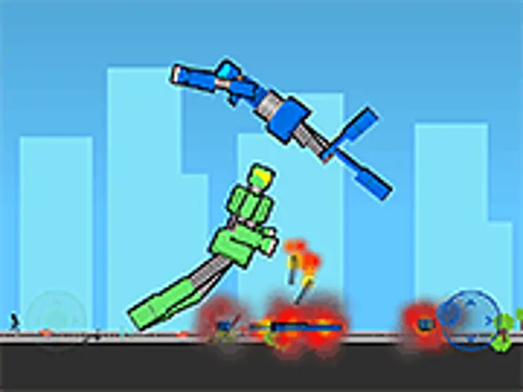 MechaStick Fighter - Play Now on Y8.com