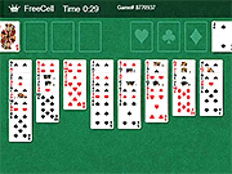 Microsoft FreeCell - Y8.comで今すぐプレイ
